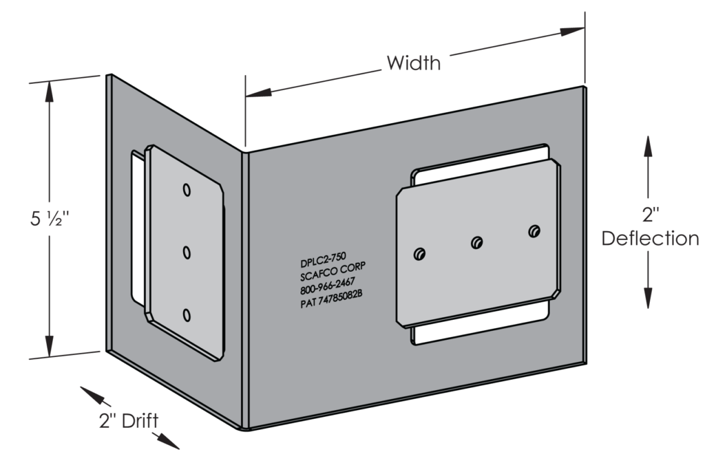 DPLC2 Bypass Slab Drift Clip – CWallA